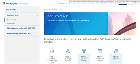 Amadeus API Examples Amadeus GDS Self Service And Enterprise APIs