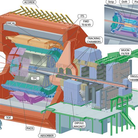 Schematic Overview Of Alice Figure 2 Schematic Overview Of The Cern