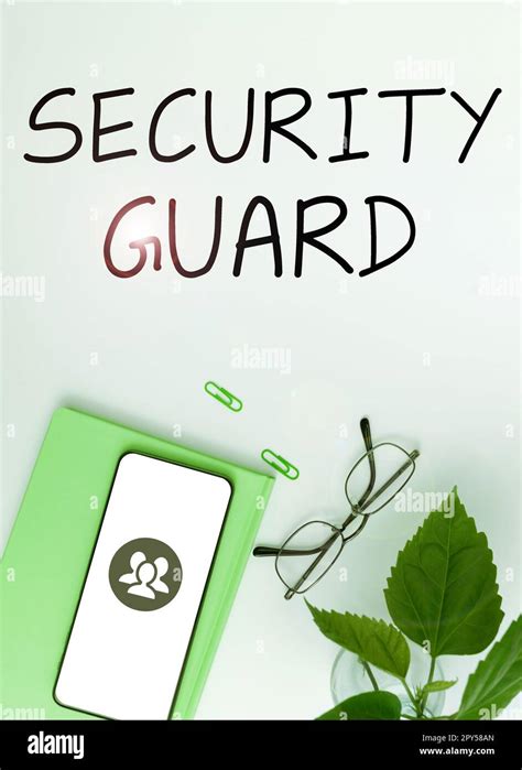 Handwriting Text Security Guard Word For Tools Used To Manage Multiple Security Applications