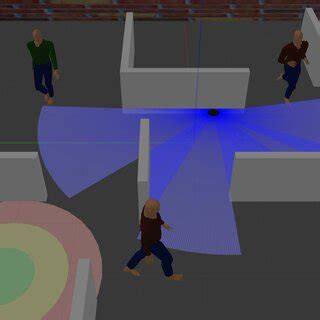 Laser Embedded Turtlebot3 Robot In The Constructed Gazebo World Which Download Scientific