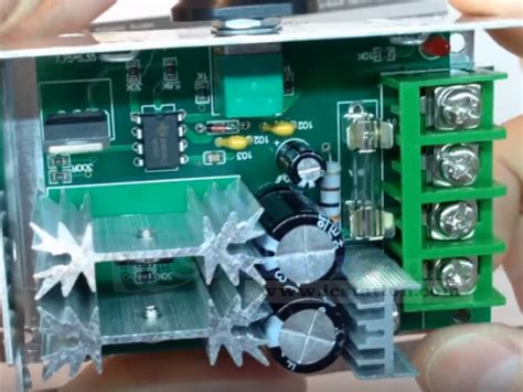 Pwm Dc Motor Speed Controller Regulator Switch Potentiometer Module Dc 10v 60v 20a