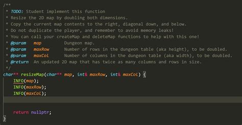 Solved Step 3 Write Code For ResizeMap Function 1 Chegg