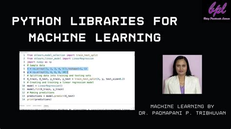 Python Libraries For Machie Learning Numpy Pandas Matplotlib