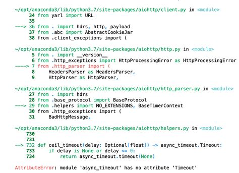 Install Attempt Yields Attributeerror Module Asynctimeout Has No Attribute Timeout · Issue