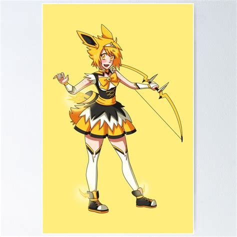 Jolteon As A Human Girl
