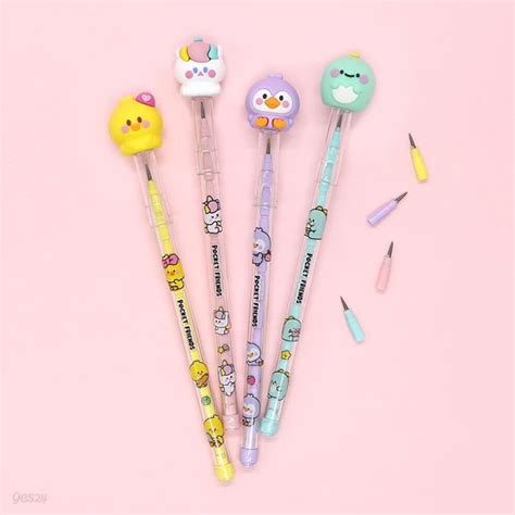 핑크풋1000쪼꼬미친구들카트리지연필 랜덤발송 예스24
