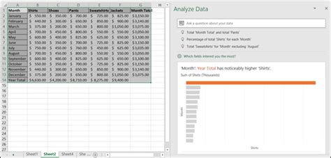 How To Use The Analyze Data Function In Microsoft Excel Systempeaker