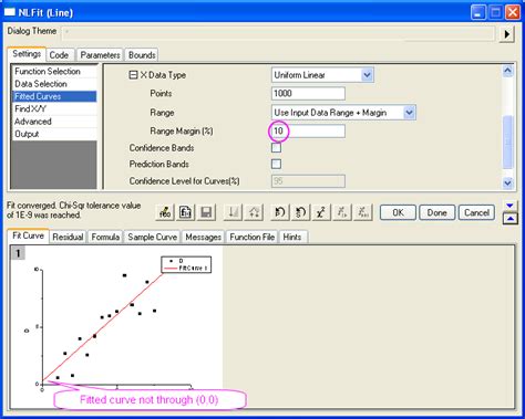 Help Online Tutorials Fit Curve Through Certain Points
