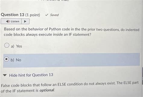 Solved Based On The Behavior Of Python Code In The The Prior