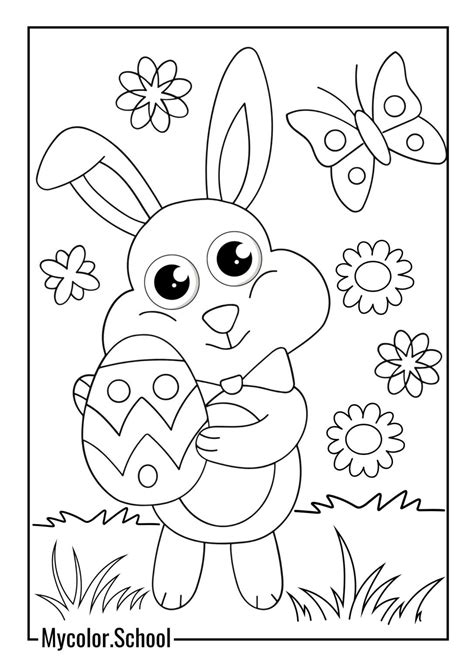 Страници за оцветяване на Великден 7 Страници за оцветяване безплатни разпечатки