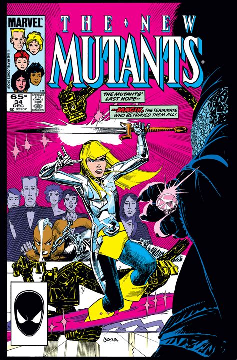 New Mutants 1983 34 Comic Issues Marvel
