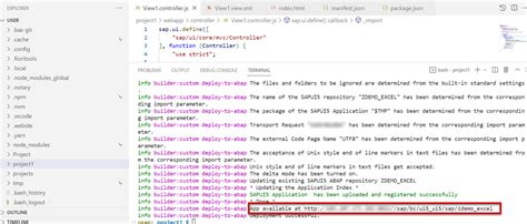 Deploy The Ui5 Fiori App On Sap Abap Repository Wi Sap Community