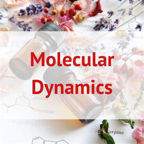 Molecular Dynamics With Dr Joy Bowles Tisserand Institute