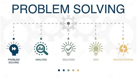 Problem Solving Analysis Solution Stock Vector Illustration Of
