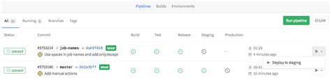 Gitlab 810 Released With Wildcard Branch Protection And Manual Actions