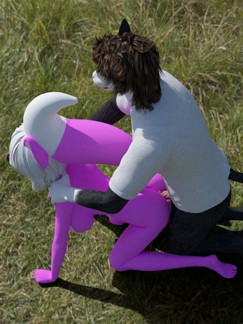 Rule 34 3d Artwork Anal Anal Sex Anthro Big Breasts Black Body Black Fur Breasts Brown Hair