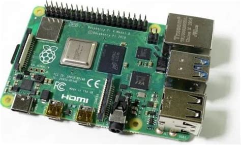 Raspberry Pi 4 Model B Dator Med Ett Kort Broadcom Bcm2711 1 5 Ghz Ram 2 Gb 802 11a B
