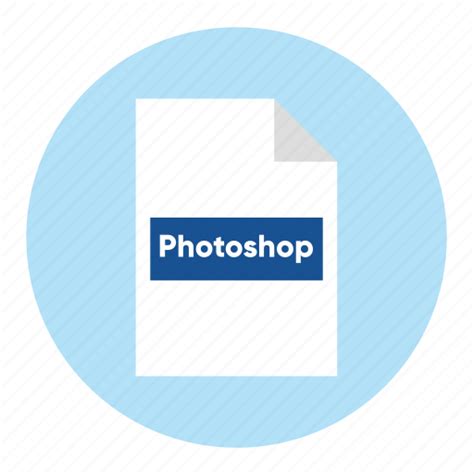 Adobe Document Extension File Filetype Format Photoshop Icon Download On Iconfinder
