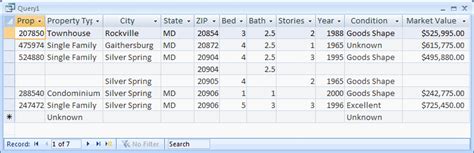 Microsoft Access Lesson Conjunction And Disjunction In Data Analysis