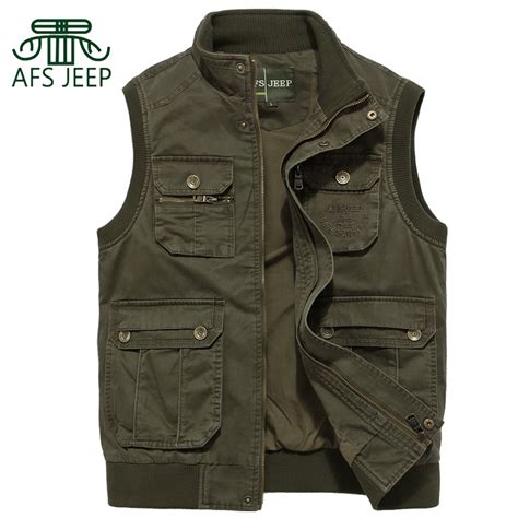 Afs Jeep战地吉普男装外套棉衣服冬装专柜男加厚马夹男马甲背心潮善者服饰专营店