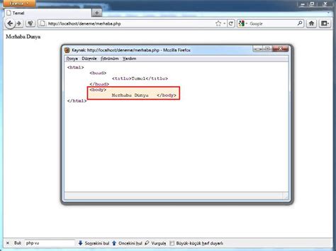 PHP Ve MYSQL Ders 9 PHP Giriş YouTube