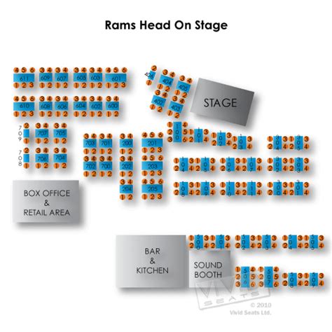 Rams Head Seating Chart At Marla Irby Blog