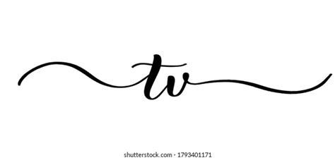 Sex Vector Calligraphic Inscription Smooth Lines Stock Vector Royalty Free