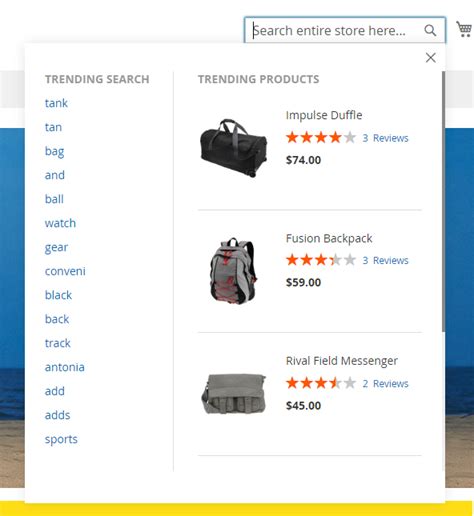 Magento 2 Ajax Search Extension Documentation BZOTech