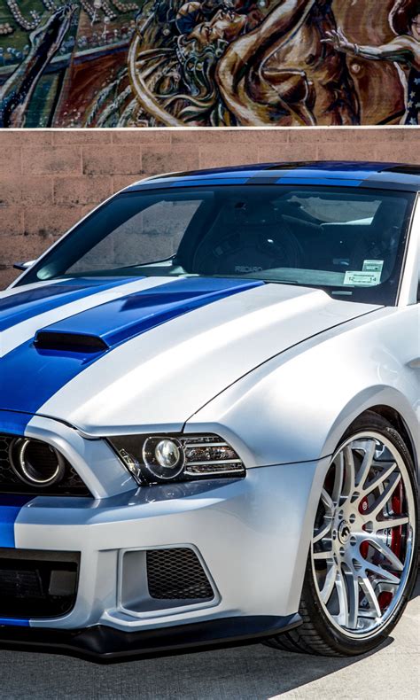 Download Wallpaper Mustang Nfs Ford Hero Car Widebody Section Ford In Resolution 1080x1800