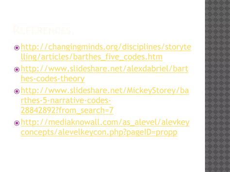 Narrative Structure Pptx Movies Entertainment