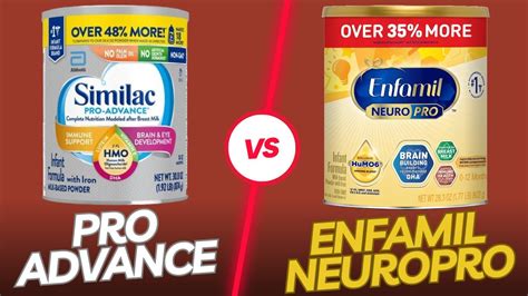 Similac Pro Advance Vs Enfamil Neuropro Full Comparison Ingredients