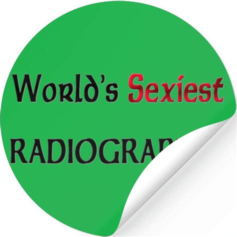 Worlds Sexiest Radiographer Stickers