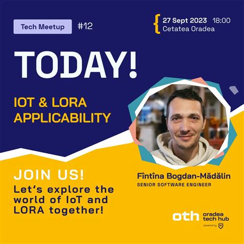 Oradea Tech Hub On Linkedin Techmeetup12 Iot Lora Longrangecoms Oradeatechhub Oth Meetup