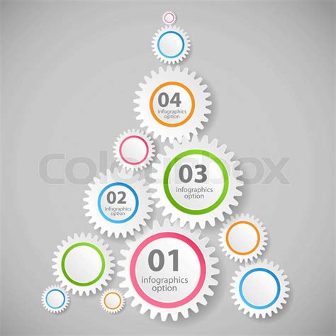 Infographic Business Template Vector Illustration Colourbox