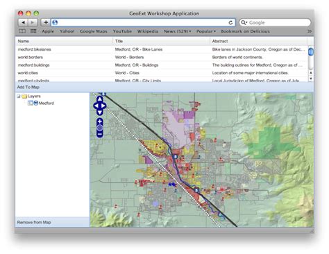 2 2 Adding A Tree View To Manage The Map Panels Layers Developing