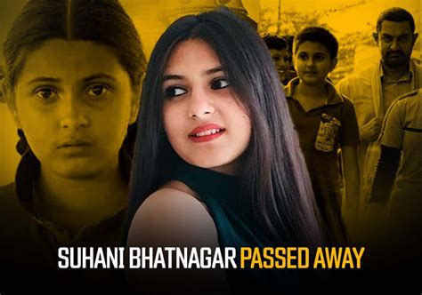 Dangal Actress Suhani Bhatnagar Passes Away At 19 Played The Role Of