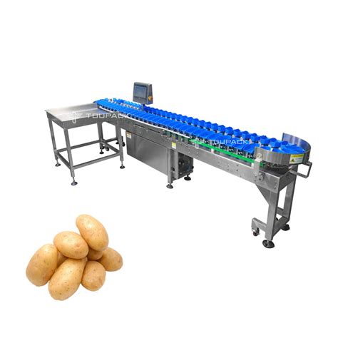 Stainless Steel Tomato Garlic Onion Sorting Machine Potato Grading Size