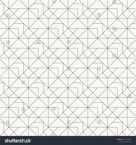 Linear Diamond Shape Circle Vector Pattern Stock Vector Royalty Free 1713778921 Shutterstock