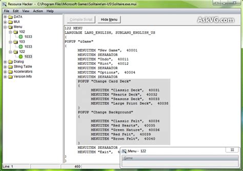 Revealing Hidden Secret Debug” Menu To Cheat In Built In Microsoft Games In Windows Vista And 7