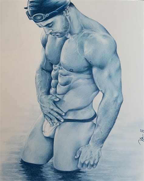 Rule 34 Brad Welch Art Bulge Male Male Only Muscles Muscular Muscular