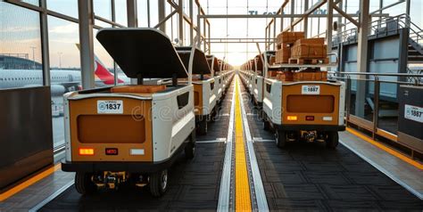 Automated Vehicles At Airports Optimize Air Cargo Transport From Planes To Distribution Centers