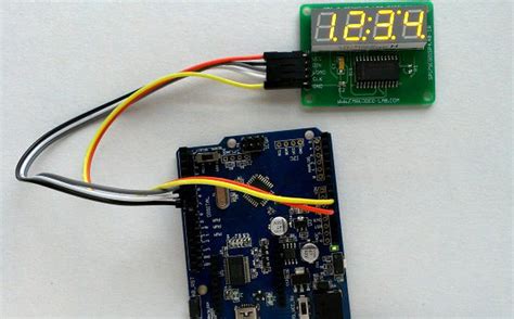 Spi 4 Digit Seven Segment Led Display From Embedded Lab On Tindie