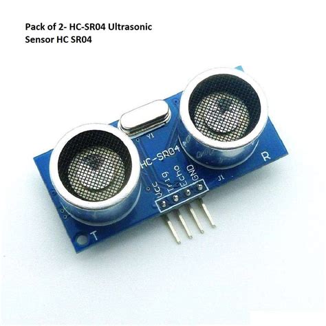 Pack Of 2 Hc Sr04 Ultrasonic Sensor Hc Sr04