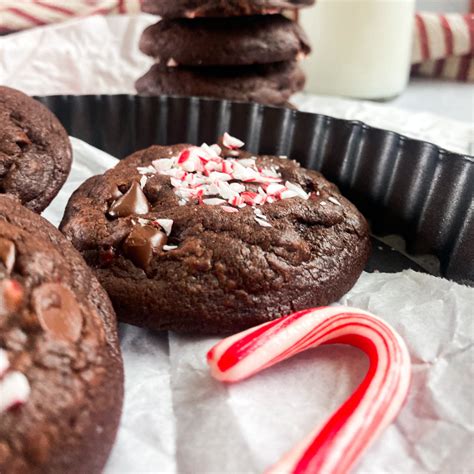 Chocolate Peppermint Cookies