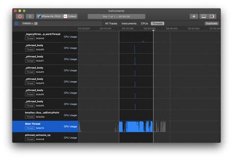 Xcode Instruments Gebruiken Om De Prestaties Van Apps Te Verbeteren