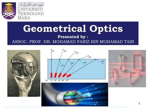 Week 11 Geometrical Optics Phy 098 Pptx