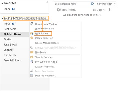 How To Subscribe To IMAP Folders In Outlook