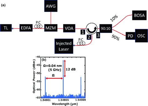A Experimental Setup For Frequency Comb Injection Tl Tunable Laser