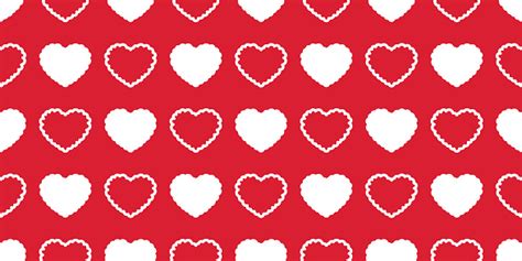 심장 원활한 패턴 발렌타인 벡터 만화 구름 모양 타일 배경 낙서 반복 벽지 선물 포장지 그림 디자인 고립 된 빨간색 공휴일에