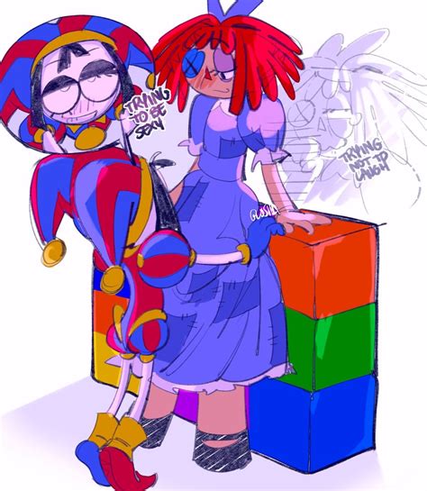 Pomni And Ragatha The Amazing Digital Circus Drawn By Glosiia Danbooru